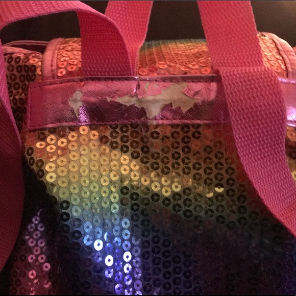 Bags | Sequin Backpack | Poshmark
